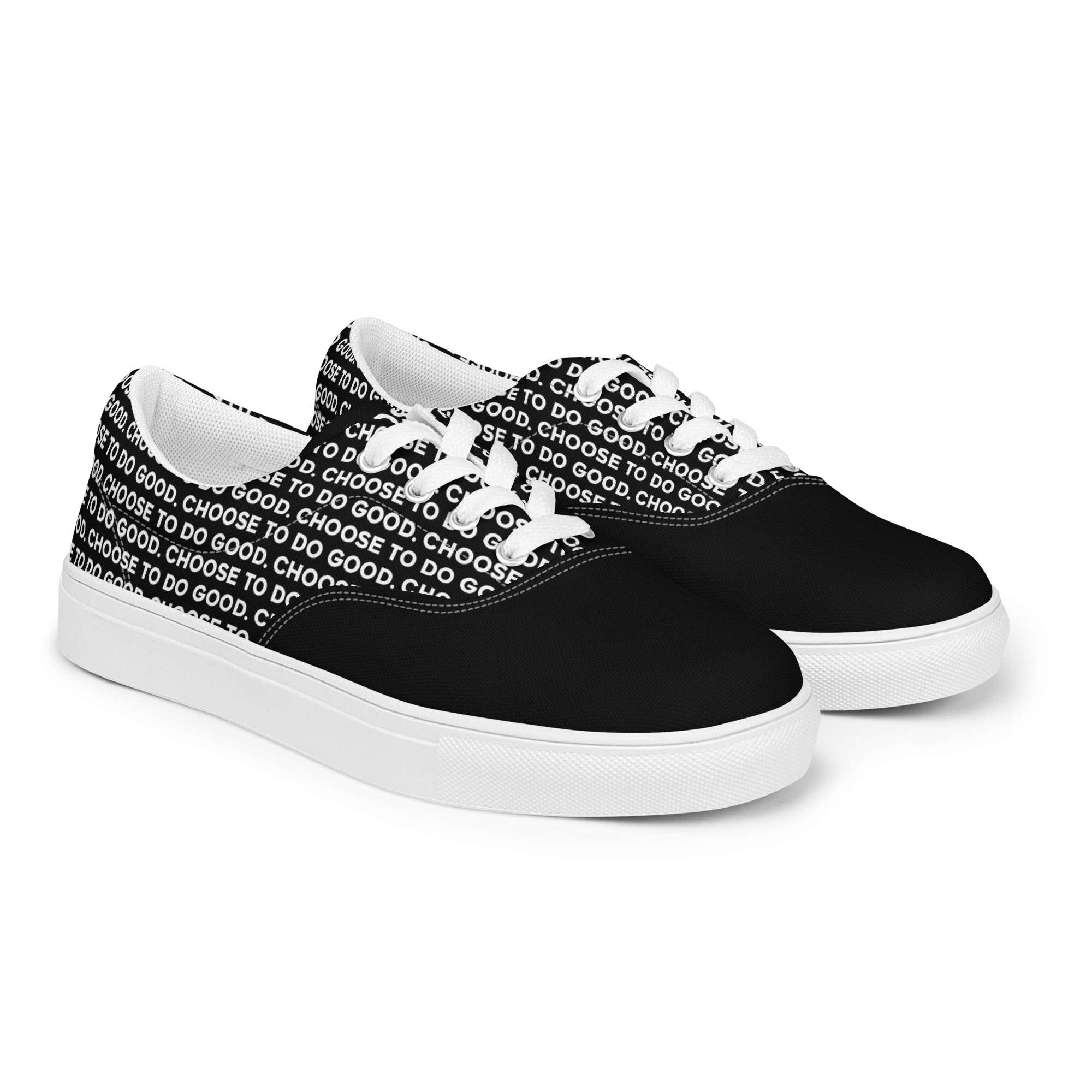 Men’s lace-up canvas shoes - The M Network